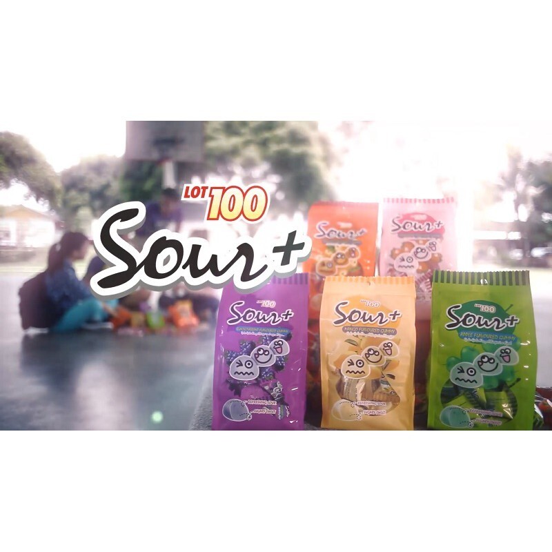 Lot 100 Sweet Sour Gummy Candy Refreshing Blackcurrant 95g x 5 Packs | eBay