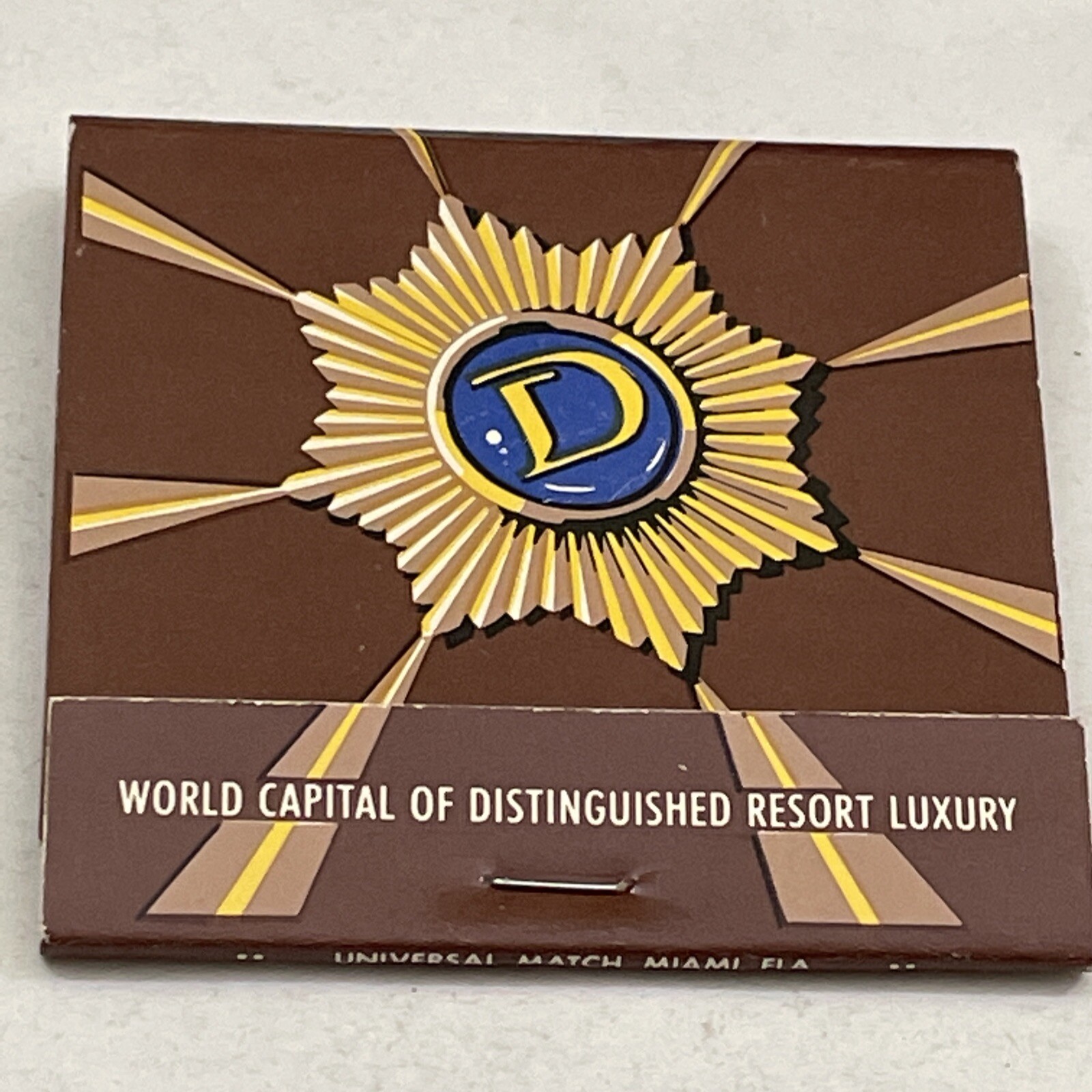 Vintage Matchbook Diplomat Resort And Country Club Hollywood By The Sea ...