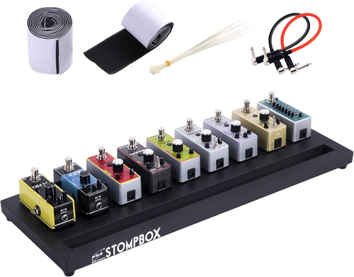 Stompbox Medium Portable Aluminum Alloy Guitar Effects Pedal Board ...