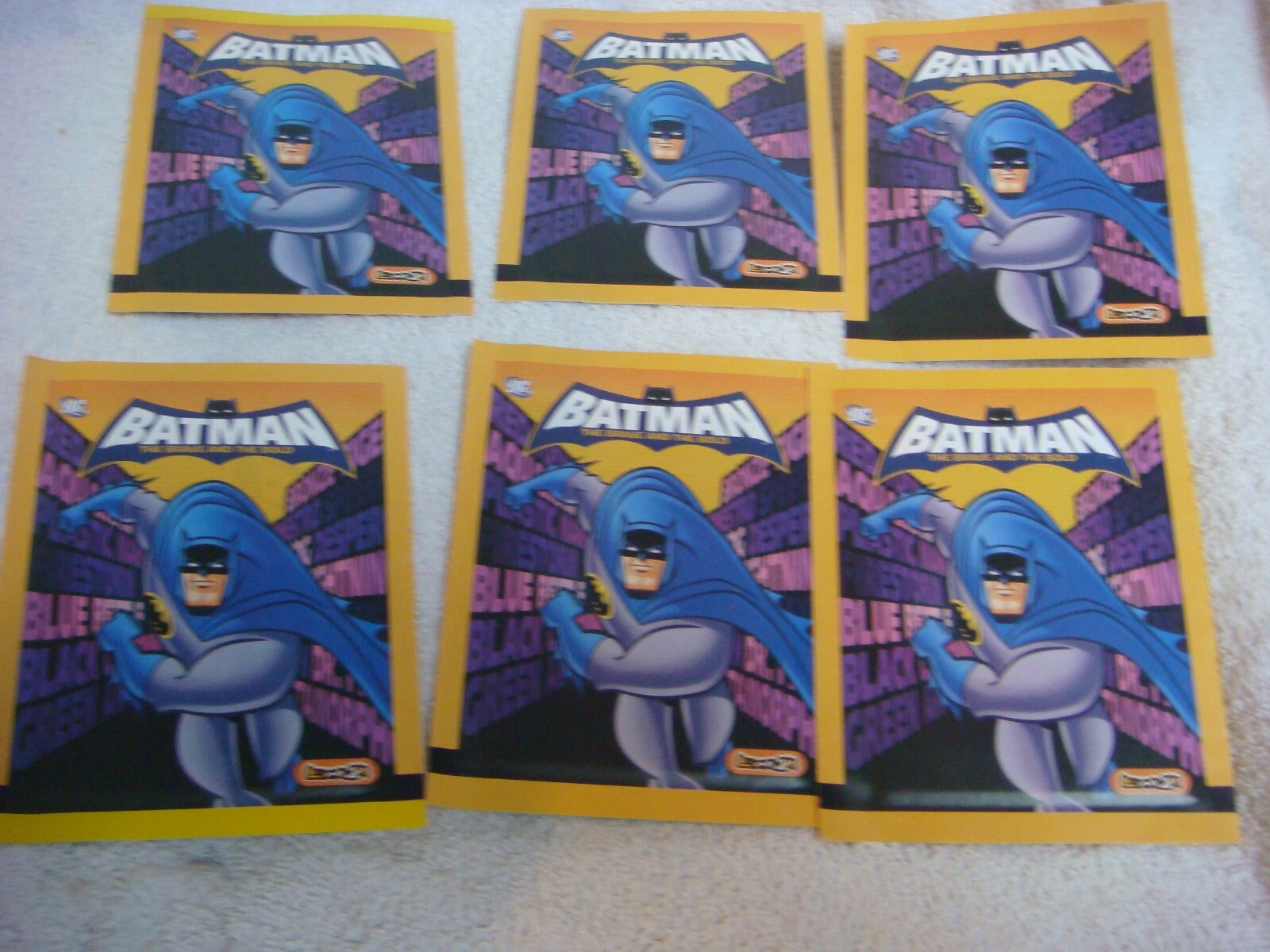 Batman Zelfs, zombie & animal planet sticker packs 4 different ones to ...