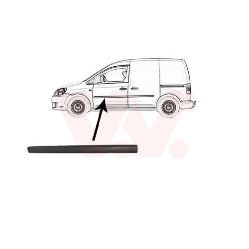 1x Zier-/Schutzleiste, Tür VAN WEZEL 5867403 passend für VW | eBay