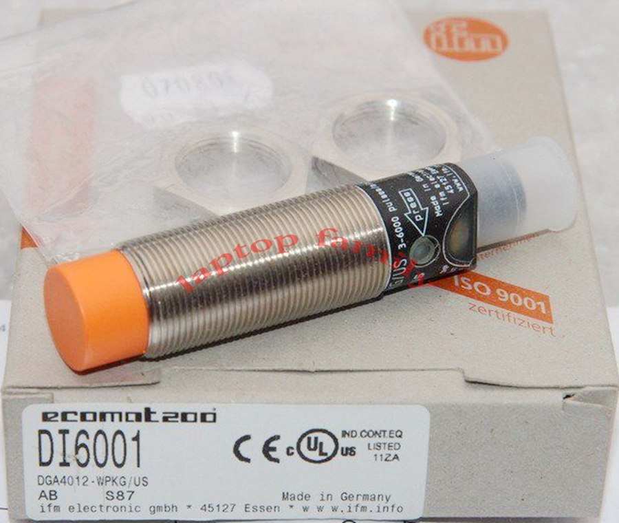 1PCS New For IFM Proximity Sensor DI6001 DGA4012-WPKG/US 930256319666 ...