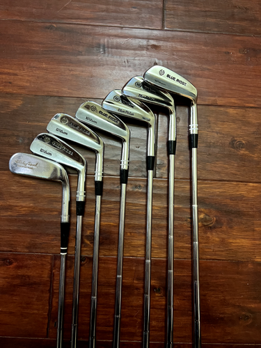 Wilson Sam Snead Blue Ridge Iron Set and Putter | eBay