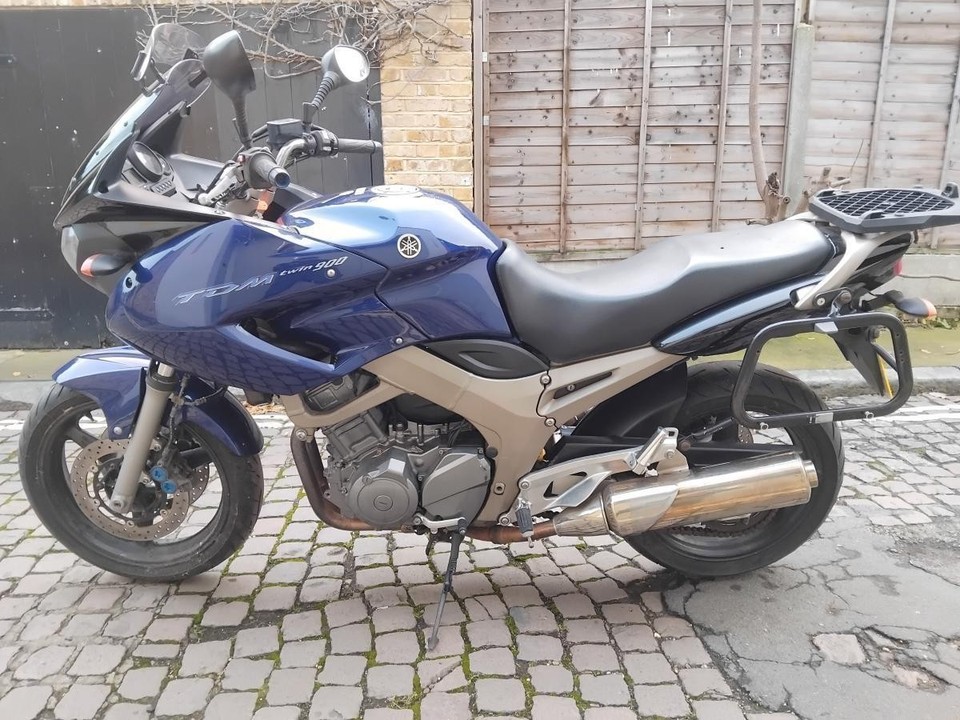 YAMAHA TDM900 2003 BLUE LOW MILEAGE FRESH MOT TDM 900 | eBay UK