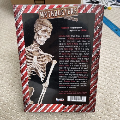 Mythbusters: The Complete Season 1 (4-DVD Set) - New in Sealed Box | eBay