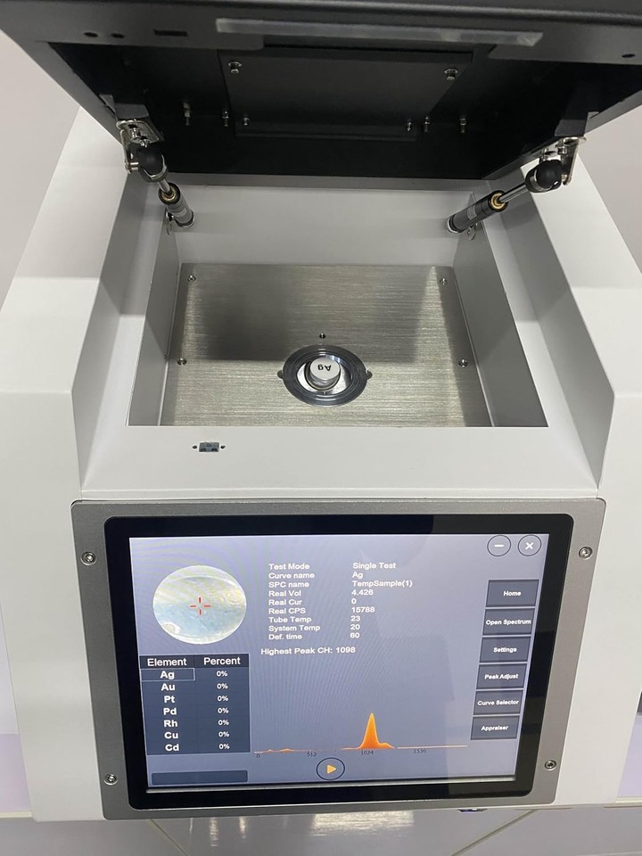 New Metal Analyzer XRF Metal/Gold Testing Machine For Au, Ag, Cu, Pt ...