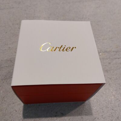 Cartier Watch Box Full Kit For Collection Presentation & Gift Used ...