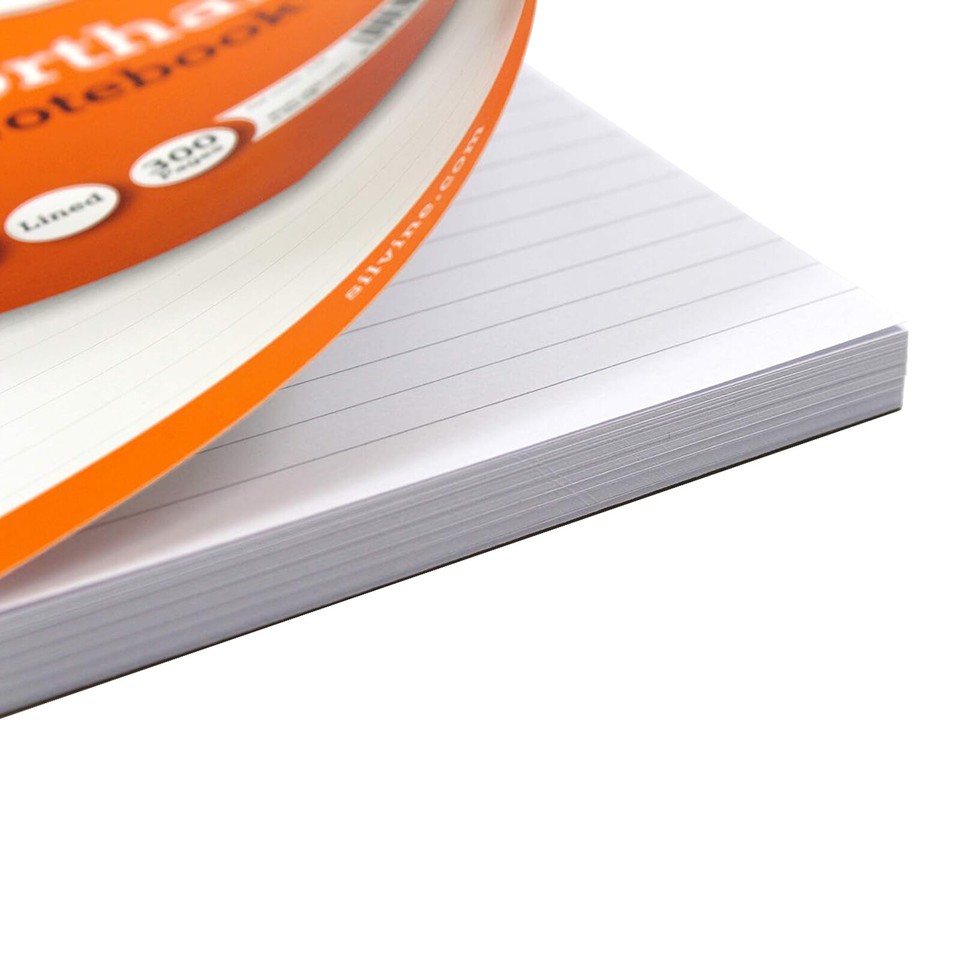 300 Page Silvine Reporters Notepad Flip - Quality 75 GSM Spiral ...