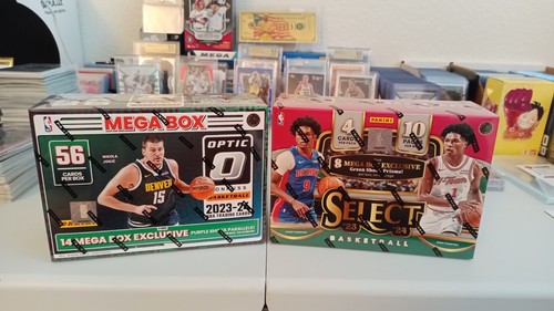 2023/24 NBA Select Hobby/Optic Retail Basketball Mega Box Lot Of 2! | eBay