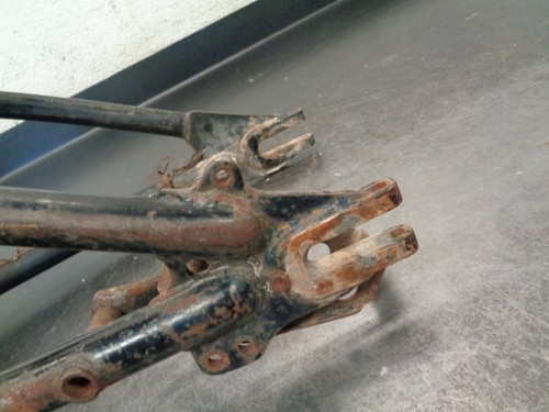 1978 78 YAMAHA DT 125 DT125 MOTORCYCLE MOTOR BODY MOUNT SUBFRAME SUB ...