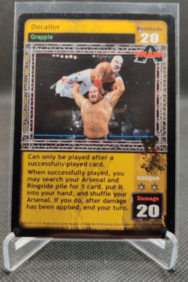 WWE Raw Deal Derailer for A-Train wrestling card | eBay