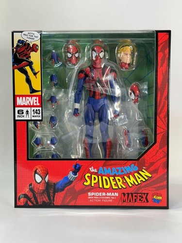 MEDICOM TOY MAFEX No.143 Amazing SPIDER-MAN BEN REILLY COMIC Ver ...