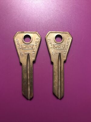 Vtg CURTIS WR-3 Key Blank set of 2 [kb5] | eBay