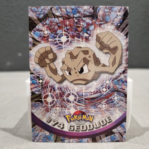 Geodude #74 Topps Green Logo Pokemon Card | eBay