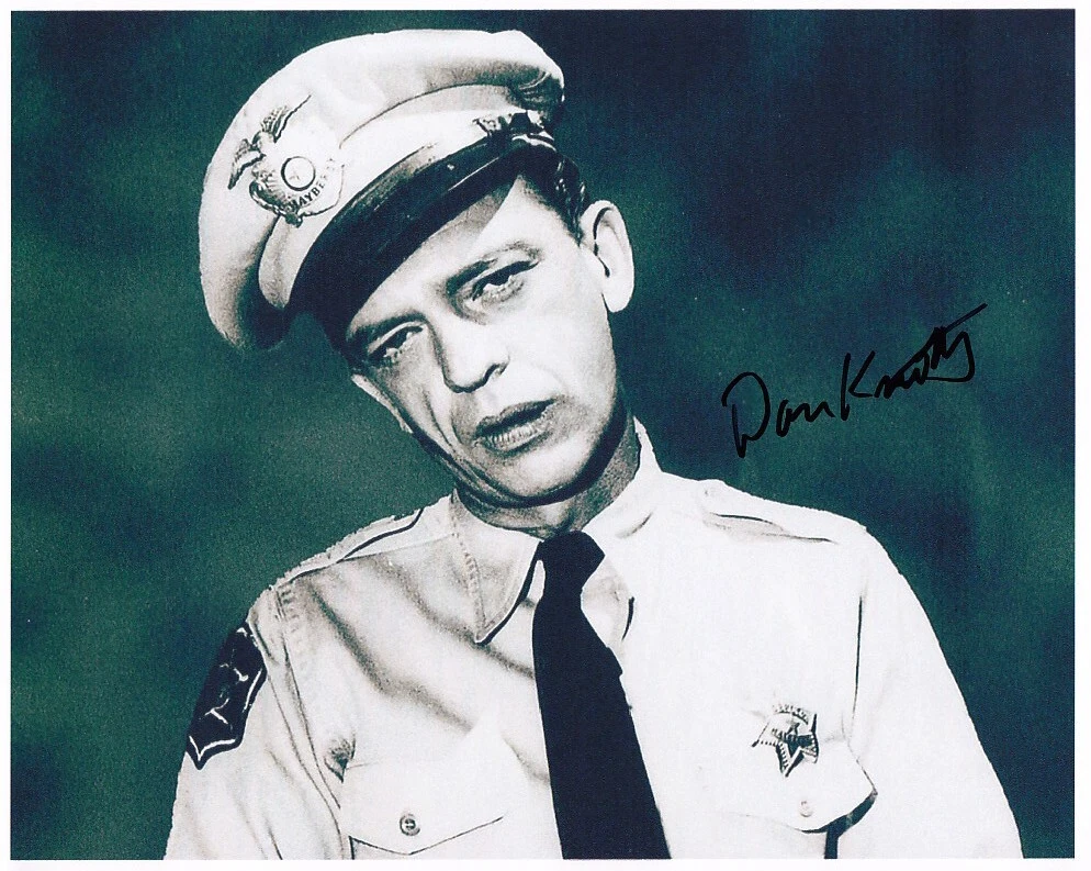 Don Knotts Autographed Photo