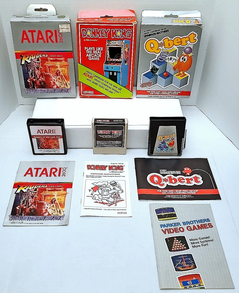 🕹️ $765 RARE 1983 Sears Video Arcade II Console +15 CIB ATARI 2600 ...