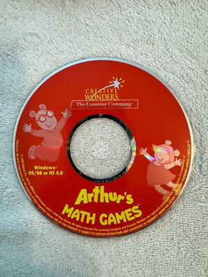 Arthur's Math Games - The Learning Company 1999 Windows 95/98/NT 4.0 | eBay