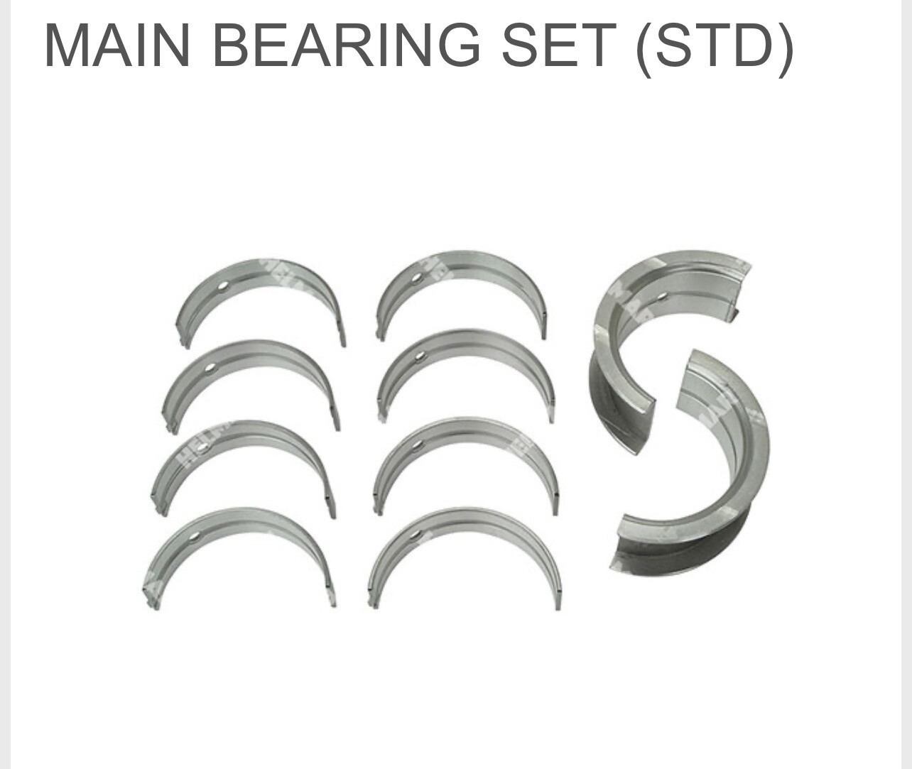 Nissan Forklift K21 & K25 Engine Main Bearing Set STD 12247-50K00 | eBay