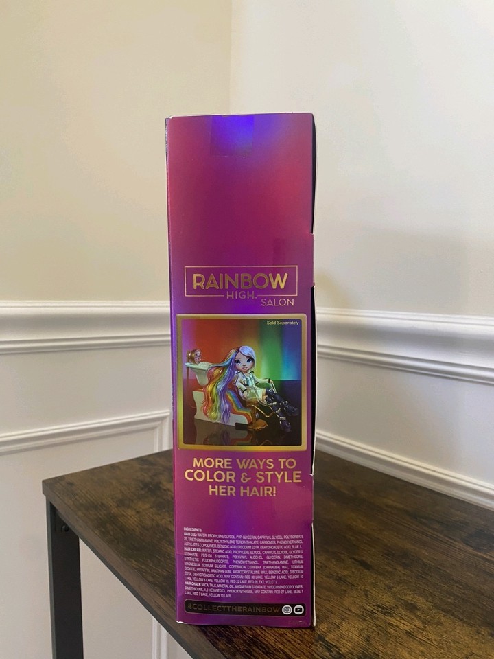 Rainbow High Amaya Raine Hair Studio Doll Series 1, 11-inch Articulated ...