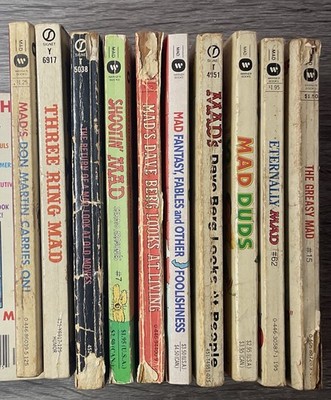 Vintage Lot Of 10 MAD MAGAZINE paperback Books GD | eBay