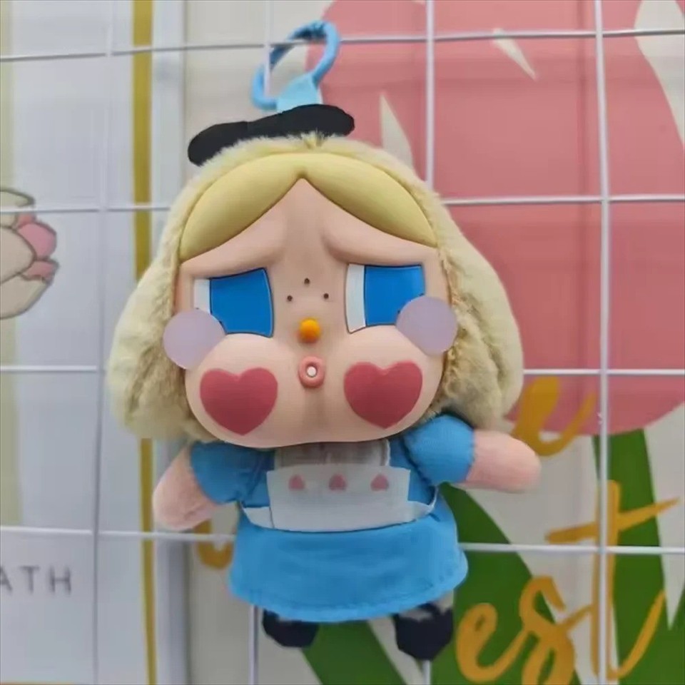 Crybaby Again Vinyl Face Plush Pendant Crying Baby Keychain Gift Blind ...