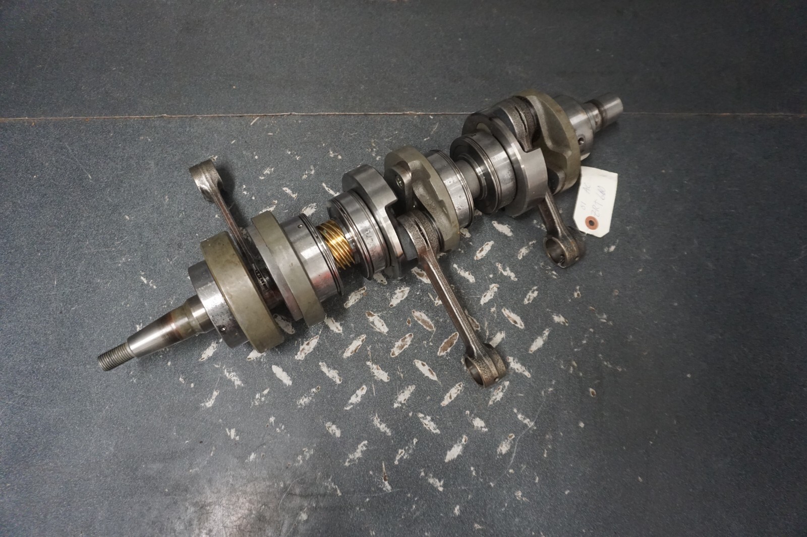 2001 Triple Touring ZRT 600 Arctic Cat OEM Engine Motor Crankshaft Ass ...