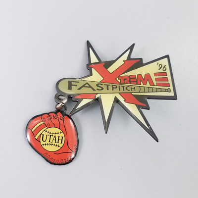 Vintage Utah Extreme Fast Pitch Softball Enamel Lapel / Hat Pin 1996 | eBay