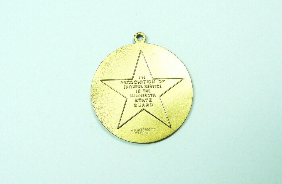 US Minnesota National State Guard Service Medal, Old Dondero Inc ...