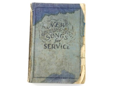 Song Book NEW SONGS FOR SERVICE Hymnal Rodeheaver 1929 Church Sunday ...