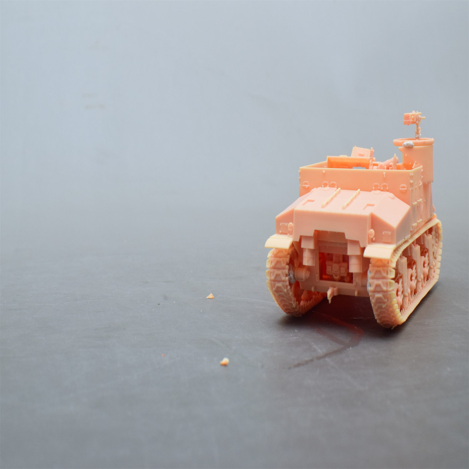 3D Printed 1/72 US M7 Chaplain Self-Propelled Gun Full Internal Model ...