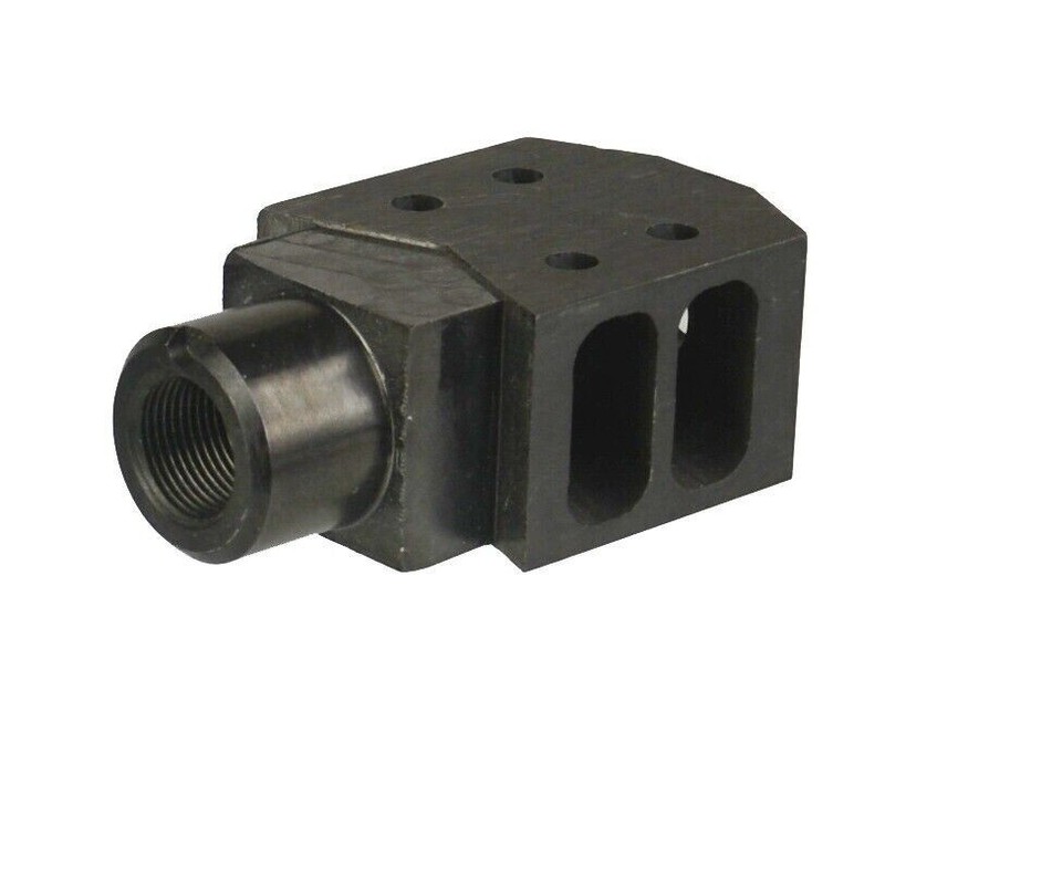 Steel Low Concussion Competition Tank Style 14X1 LH Muzzle Brake For 7 ...