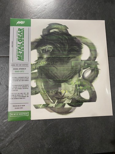 Metal Gear Solid Video Game Soundtrack. Mondo. Smoky Green Vinyl. NEW ...