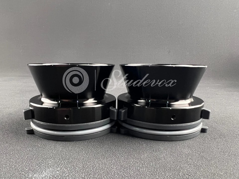 2X Studevox Metal Black NAB Adapters For Open Reel To Reel Tape ...