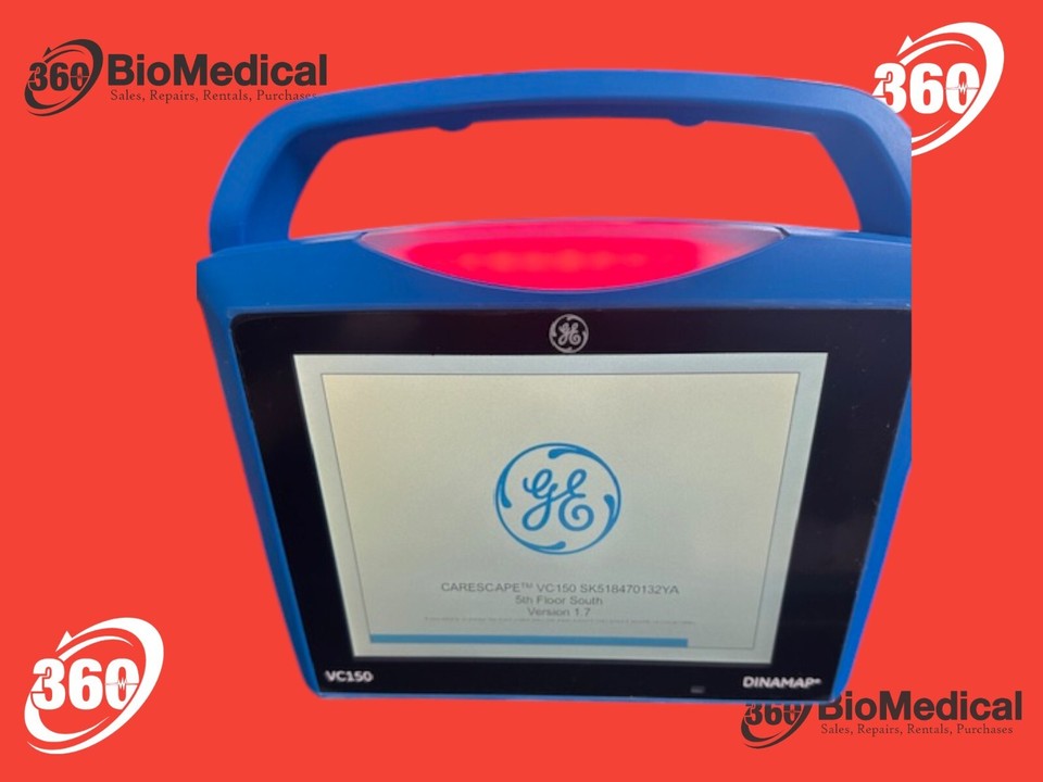 GE CARESCAPE VC150 MASIMO Vital Signs Monitor w NIBP, SpO2 + Printer NO ...