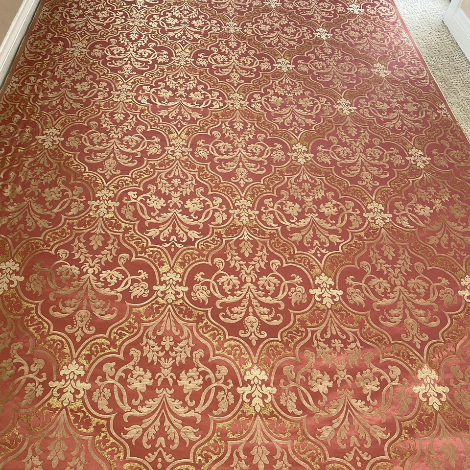 LEE JOFA Kravet Anne Bolelyn Renaissance Silk Damask Fabric 12 Yards ...