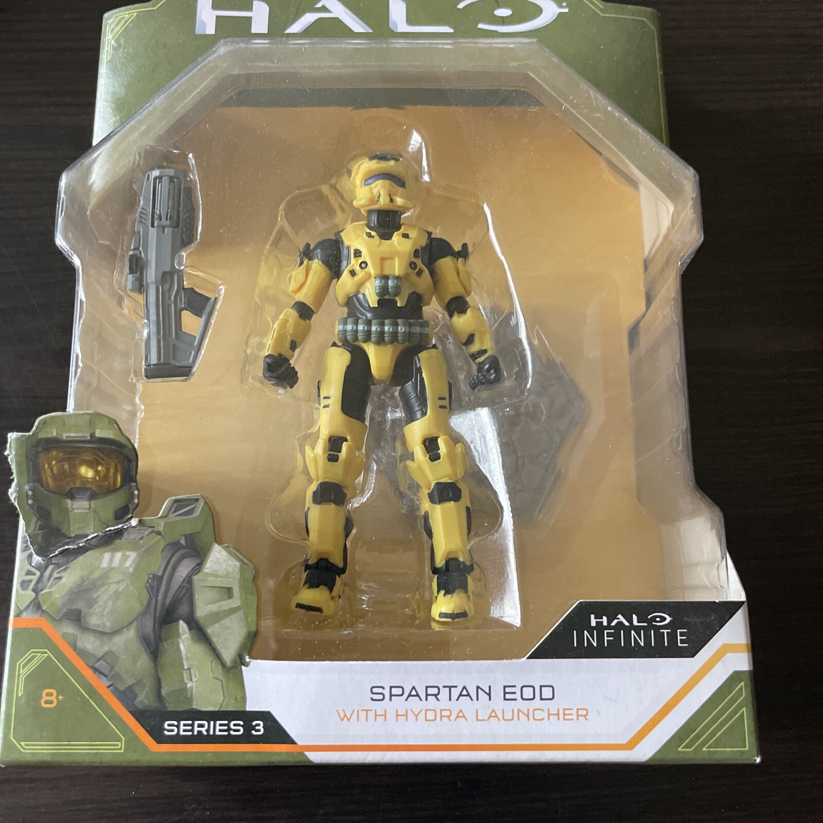 Spartan EOD with Hydra Launcher Halo Infinite Series 3 4" Action Figure ...