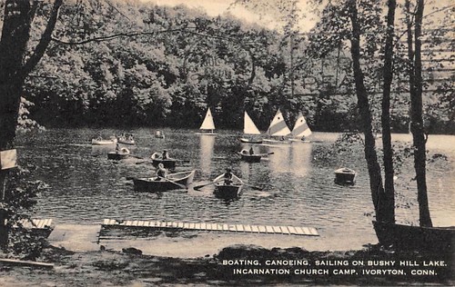 IVORYTON, CT ~ 3 PCs, INCANTATION CHURCH CAMP. ACTIVITIES, ARTVUE PUB ...