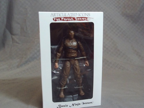 Fwoosh Articulated Icons Feudal Series Basic Ninja Brown 6" figure | eBay