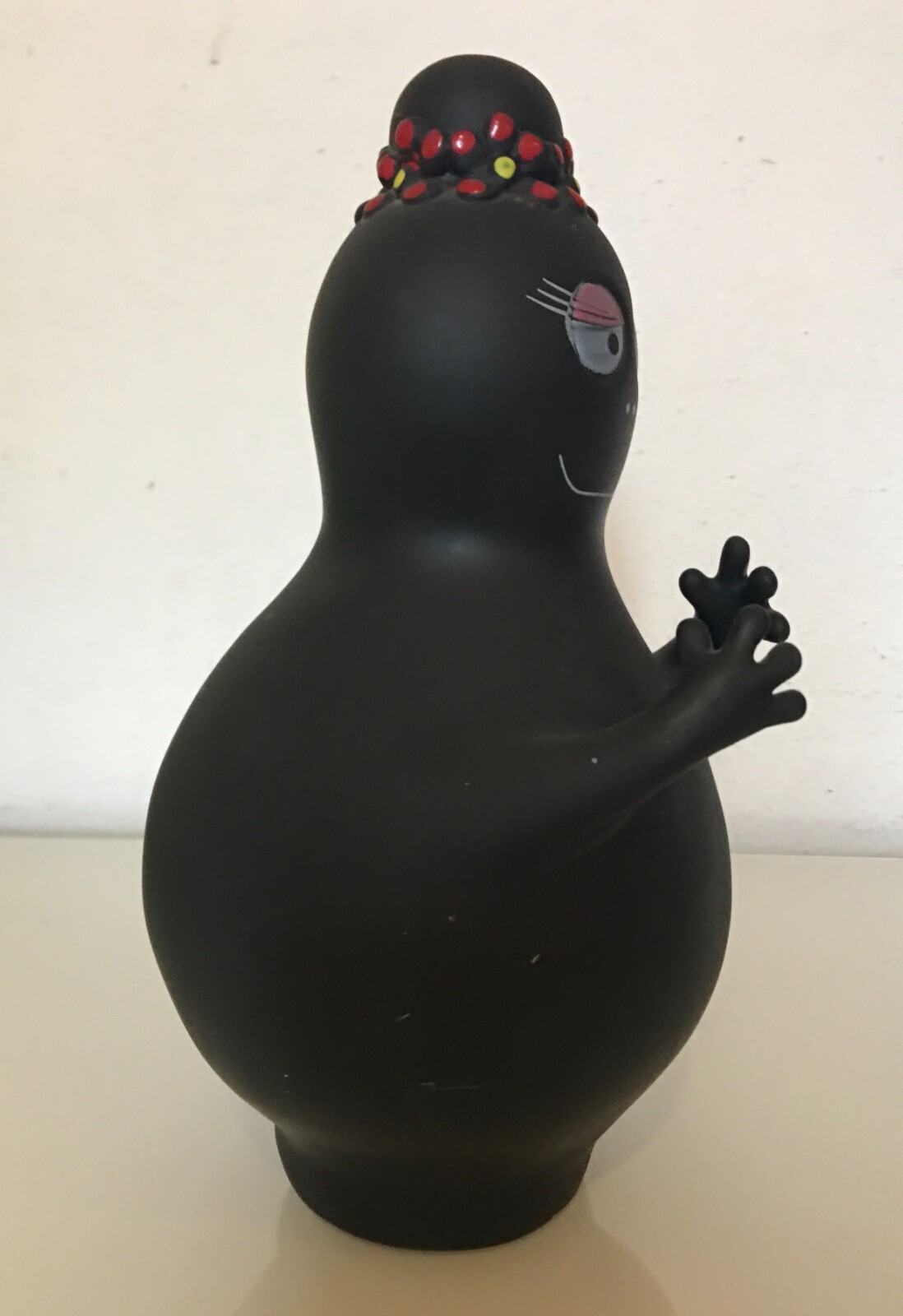 Vintage Fabianplastica Barbapapà Barbapapa nera Barbamamma Barbamama ...