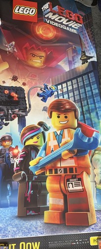 The Lego Movie Video Game Poster | eBay Australia