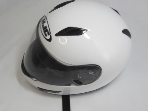 HJC Solid Men's CL-MAX 3 Modular Street Motorcycle Helmet - White/Small ...