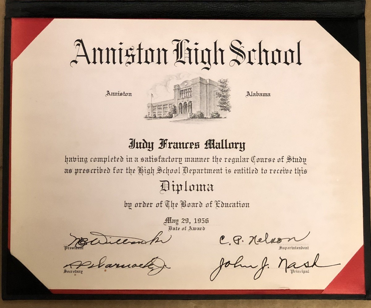 Official High School Diploma In Alabama High School Diploma, Diploma