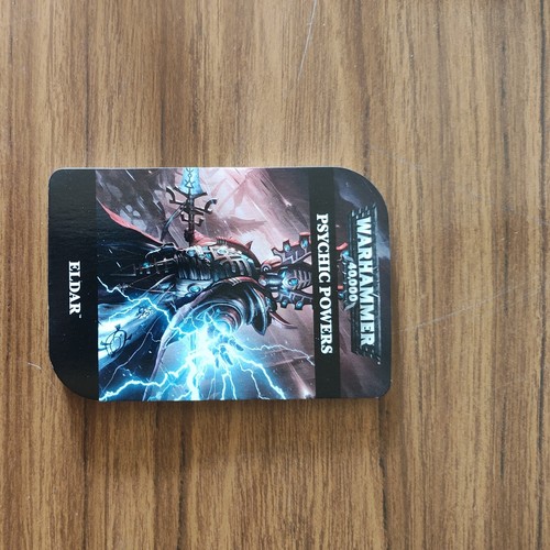 Warhammer 40K Psychic Powers Eldar OOP | eBay UK
