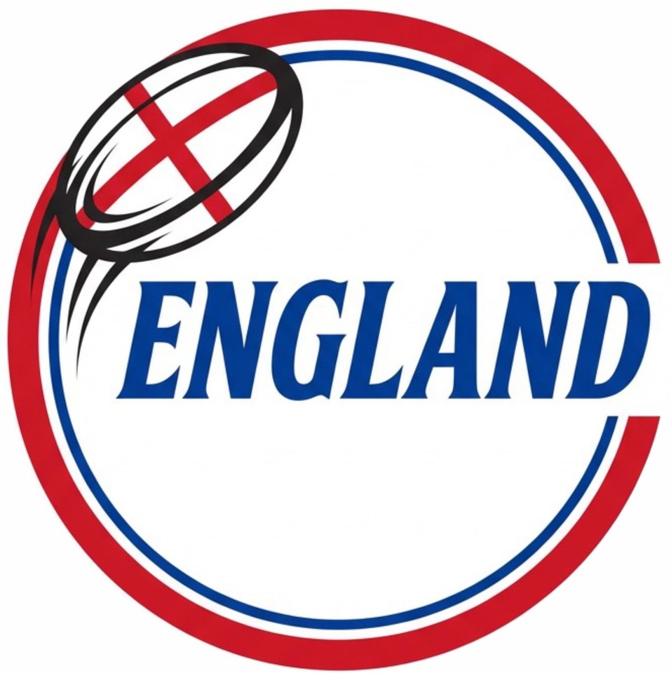 England Rugby T-Shirt English Breast Logo Fan Supporter Unisex Adult ...