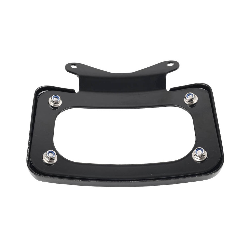 Curved License Plate Mount Bracket For Harley Touring Street Road Glide ...