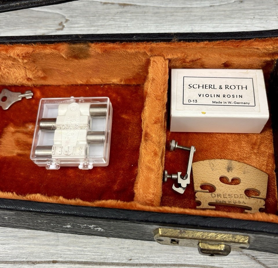 E. H. Roth Violin & Case 1952 German Excellent Condition W ...