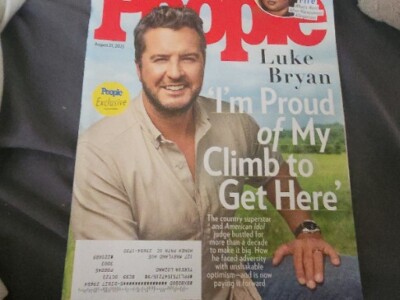 LUKE BRYAN - PEOPLE MAGAZINE - AUGUST 2023 - BRAND NEW | eBay