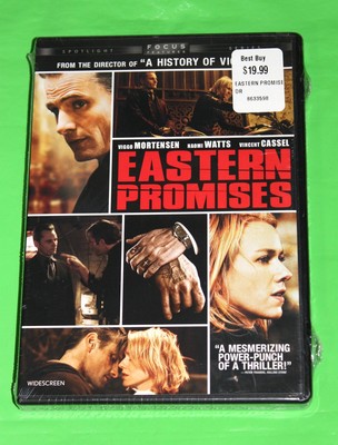 Eastern Promises (DVD) NEW! - Viggo Mortensen - Naomi Watts - David ...
