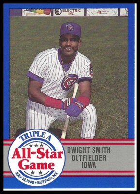 Dwight Smith 1988 ProCards Triple A All-Stars #19 Iowa Cubs | eBay