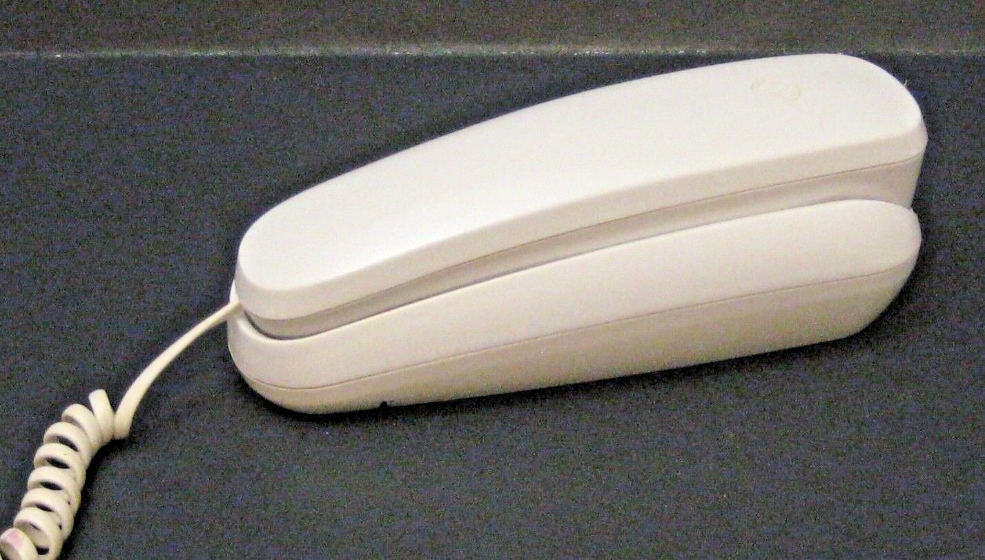 Vintage Slimline Phone GE Telephone Model #29253GE1-B Push Button Desk ...